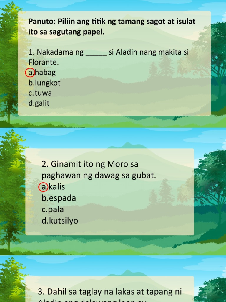 Ang Tagapagligtas (Florante at Laura) | PDF