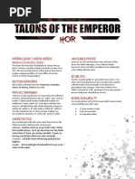 WH40K 10th Edition - Quick Reference (No Watermark) | PDF | Battles ...