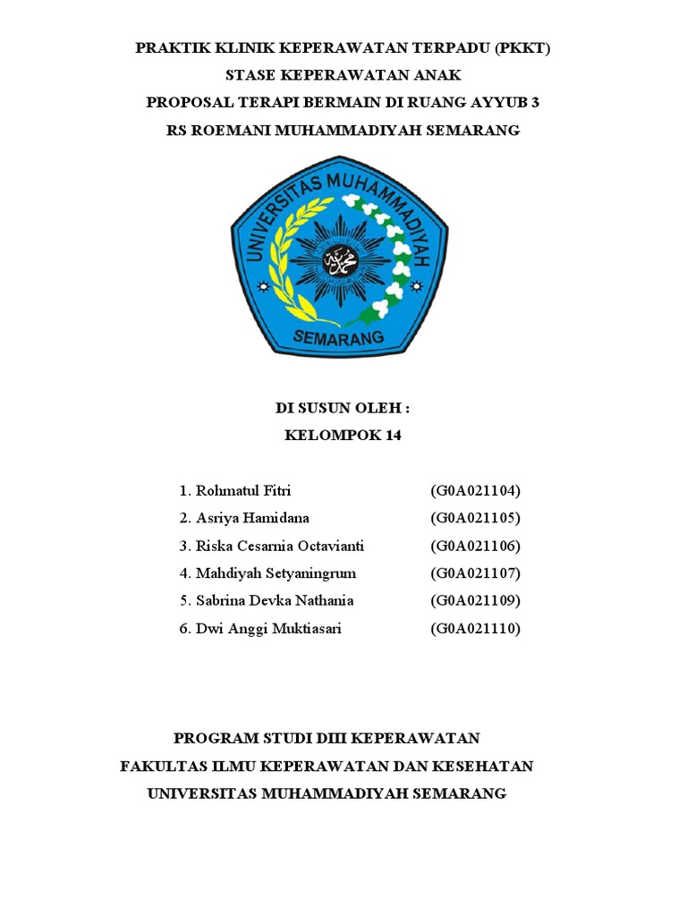 Terapi Origami Anak di RS Roemani | PDF