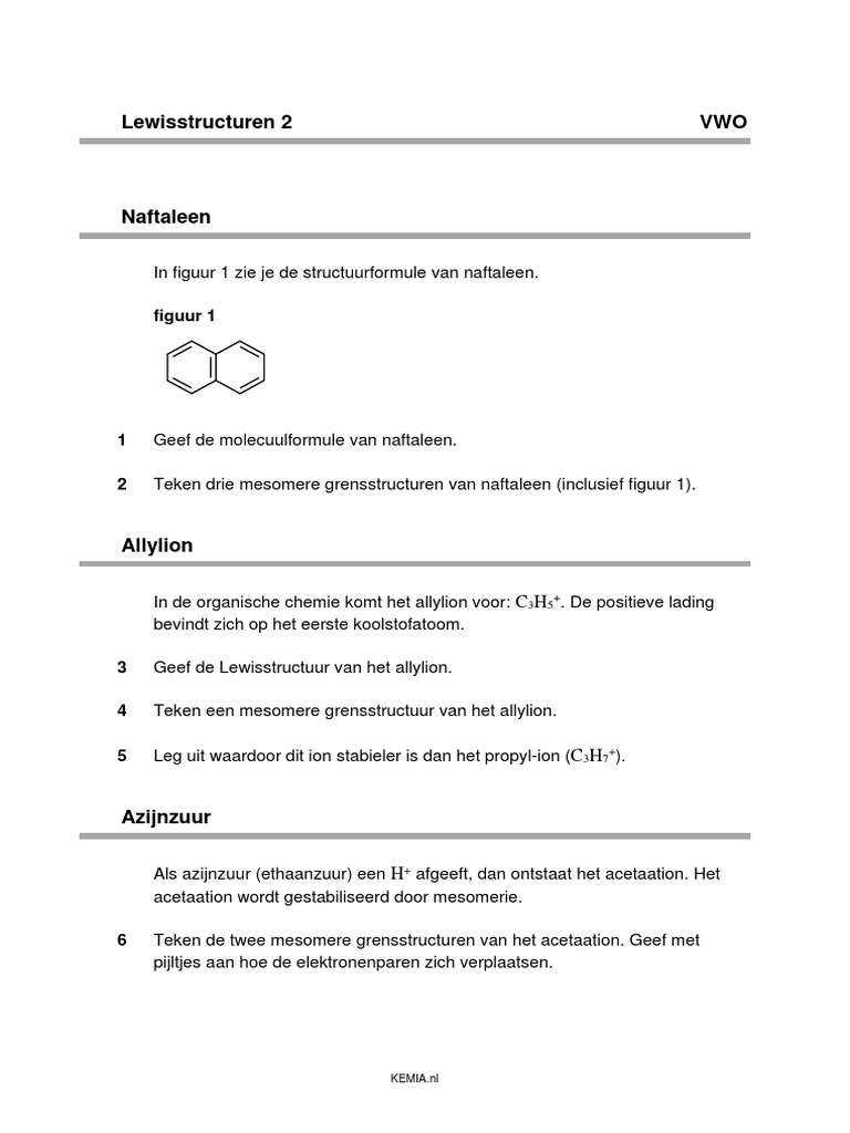 Lewisstructuren 2 | PDF