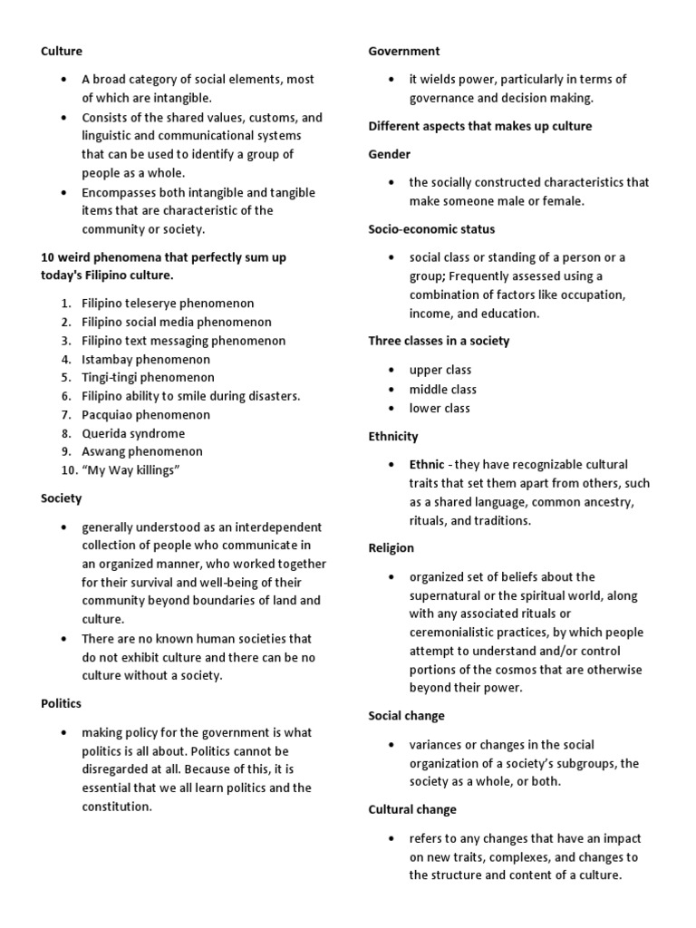 Ucsp 1 | PDF | Socialization | Society