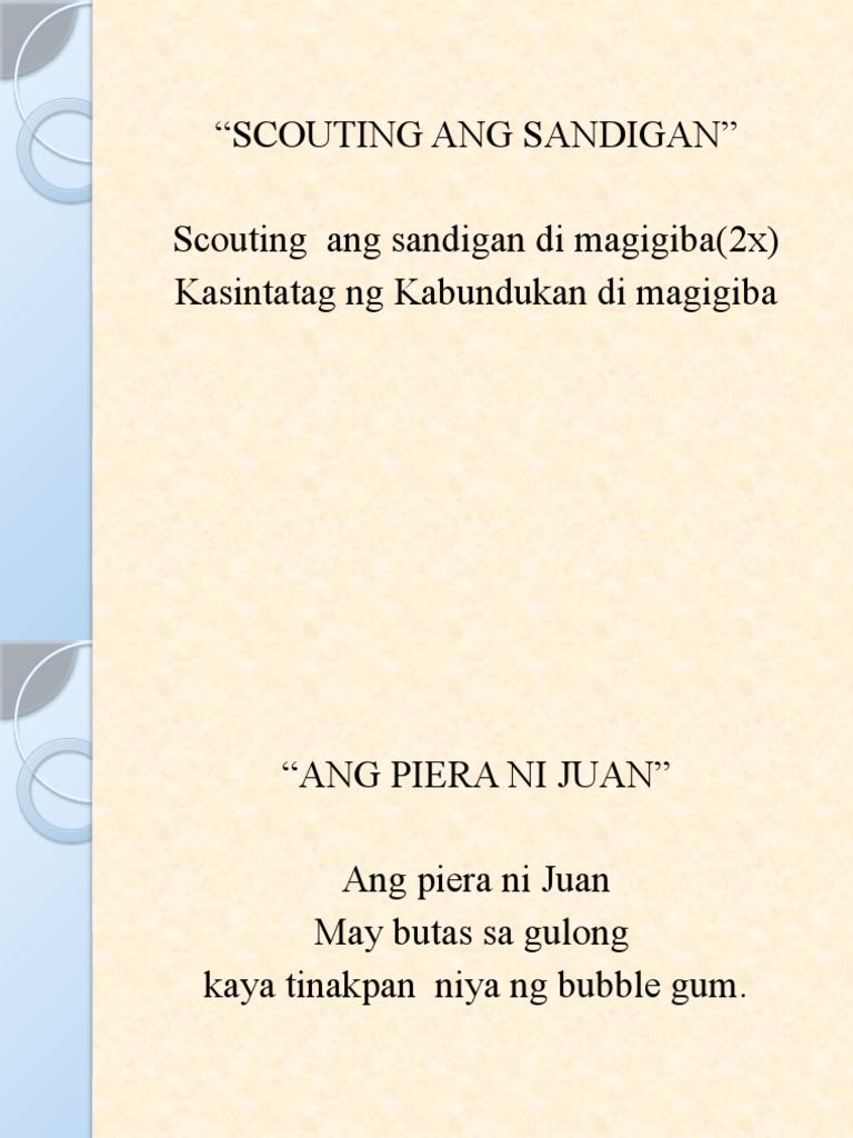 Scouting Yells | PDF