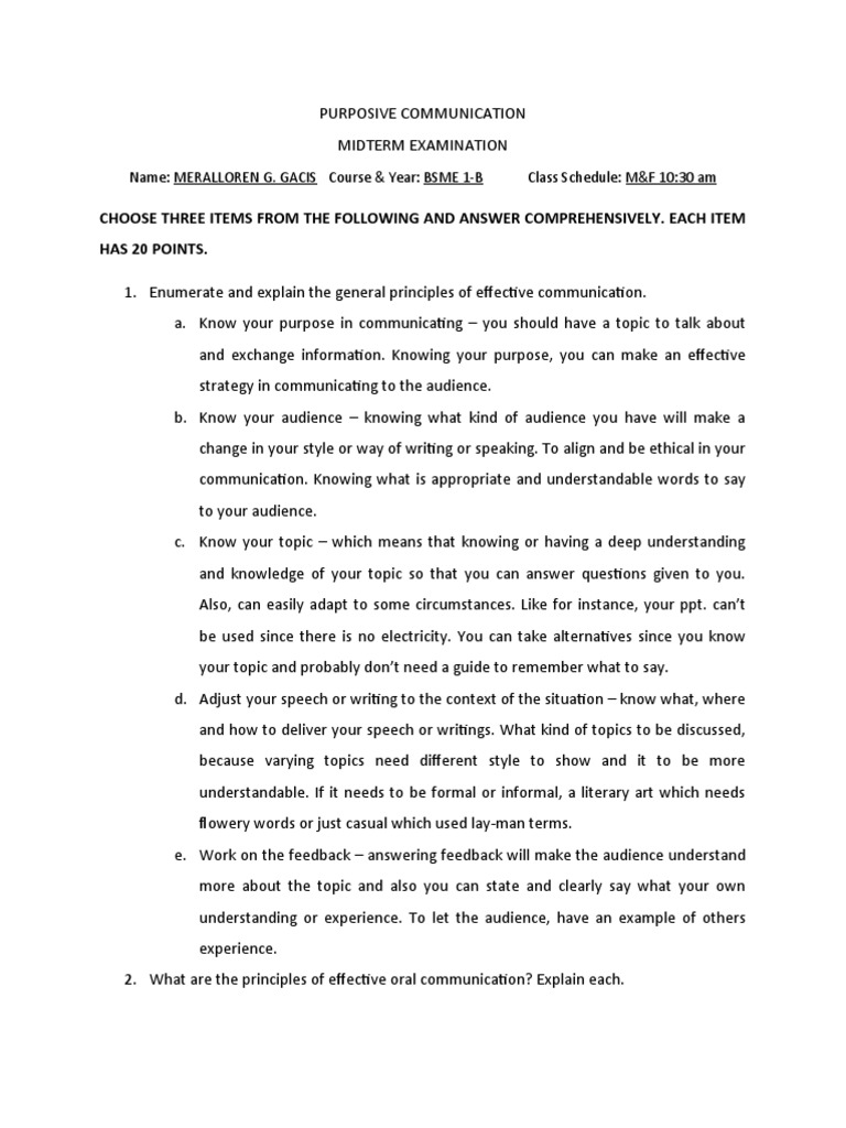 Pur. Com Midterm Exam | PDF