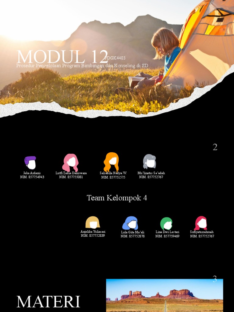 Pendidikan Anak SD Modul 12 Kelompok 4 | PDF