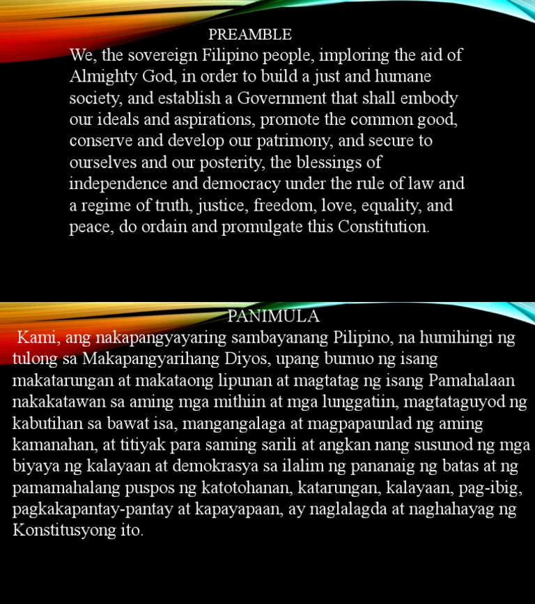 PREAMBLE | PDF
