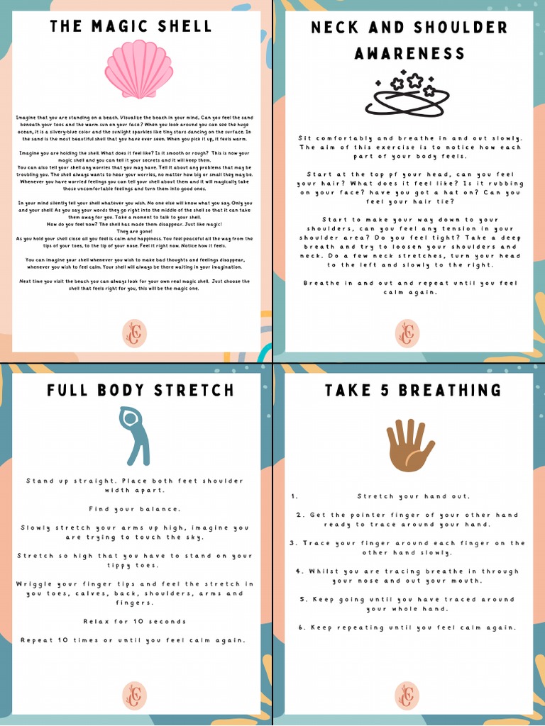 A4 Mindfulness Cards | PDF