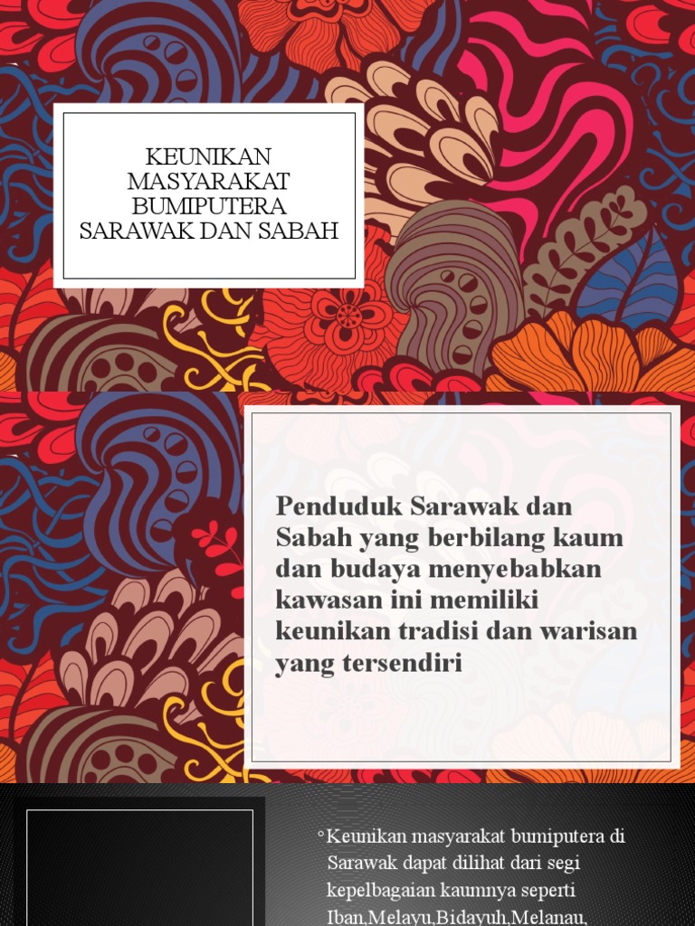 Keunikan_masyarakat_bumiputera_Sarawak_dan_sabah_sejarah_tingkatan | PDF
