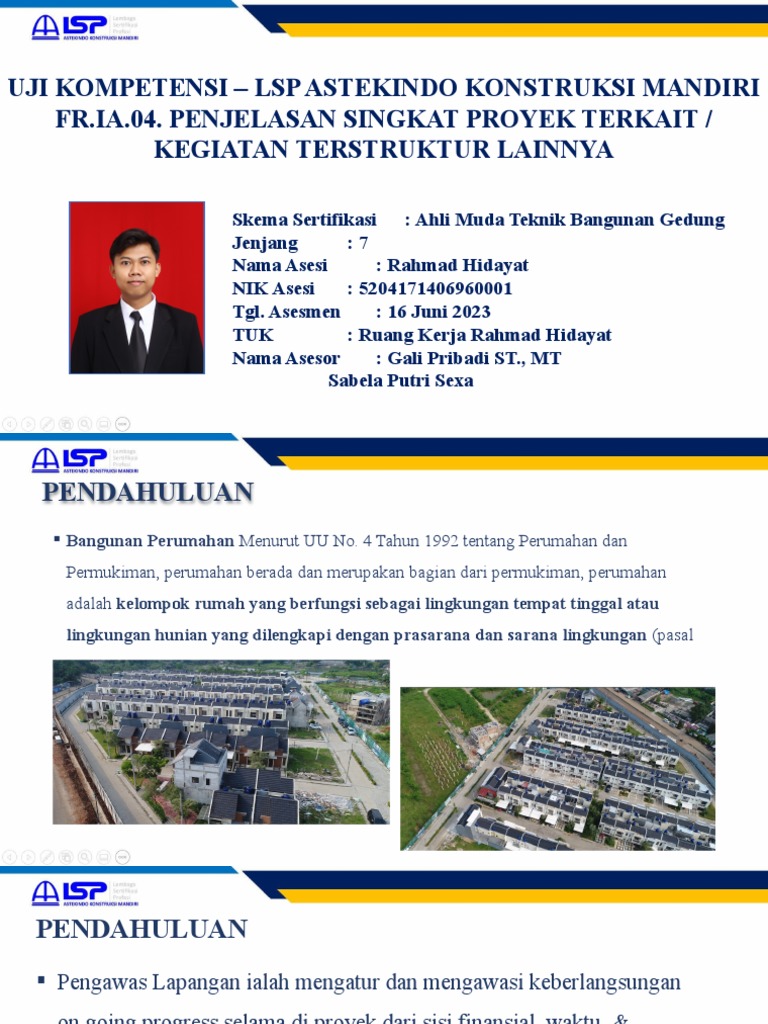 Uji Kompetensi Rahmad Hidayat | PDF