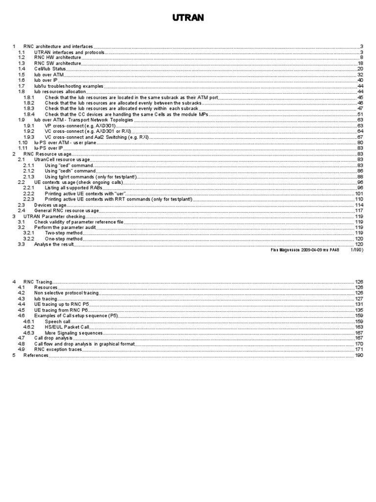 Utran | PDF