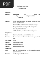 Gingerbread Man Play Script | PDF | Home & Garden | General Fiction