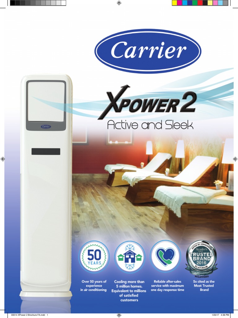 Carrier XPower 2 42SKV Brochure | PDF