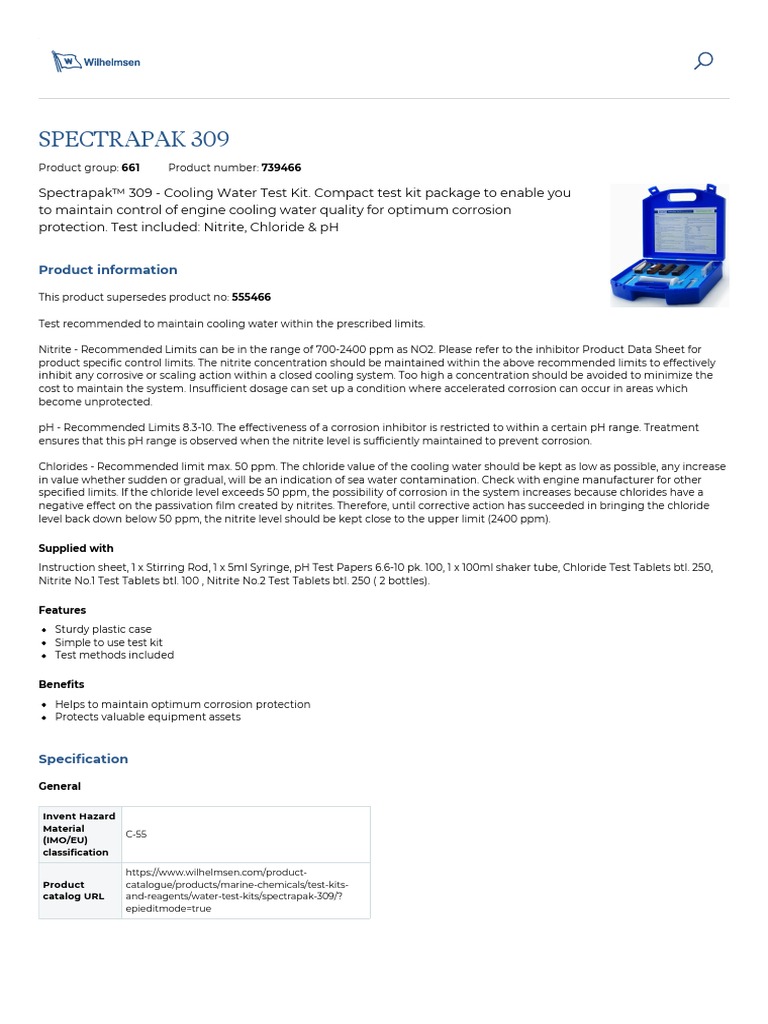 Spectrapak 309 | Download Free PDF | Corrosion | Water