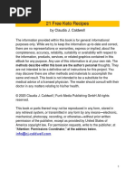 12-Day Lactose Free Meal Plan #1 | PDF | Breads | Meal
