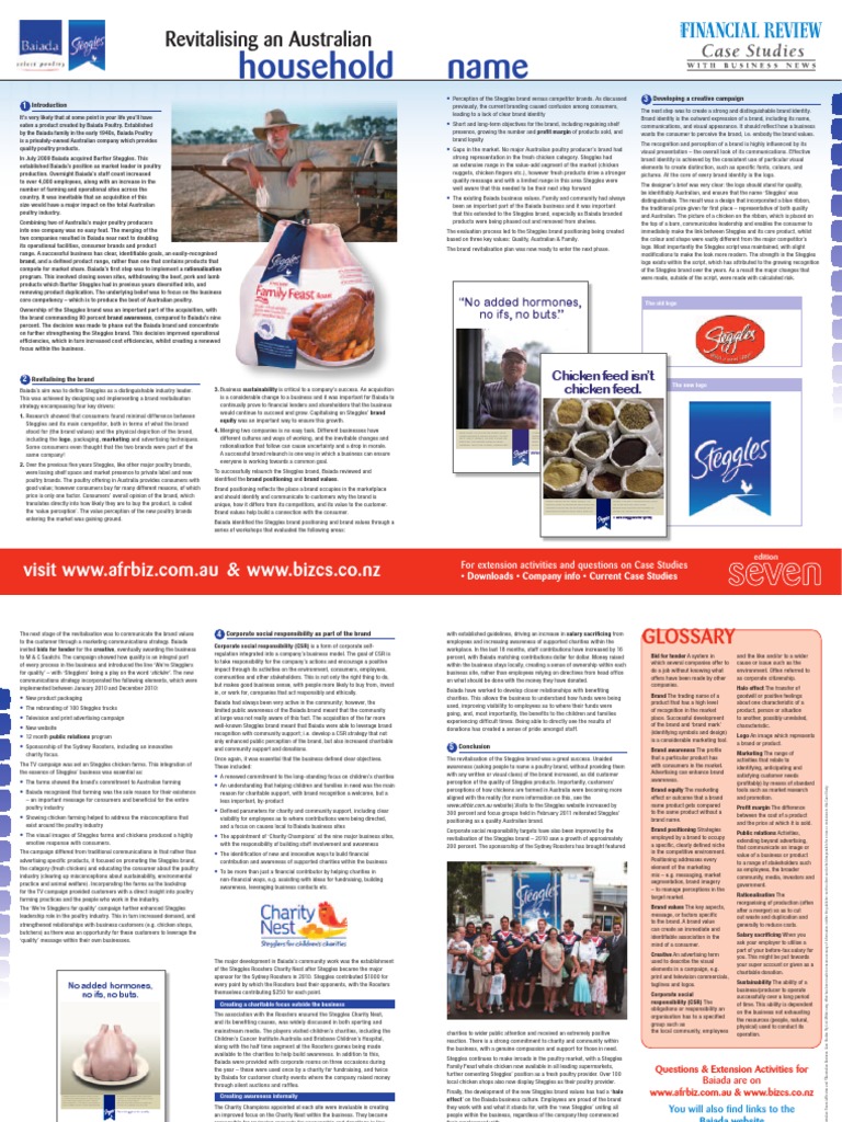 Baiada - Case - Study (ARTICLE) | PDF | Brand | Corporate Social ...