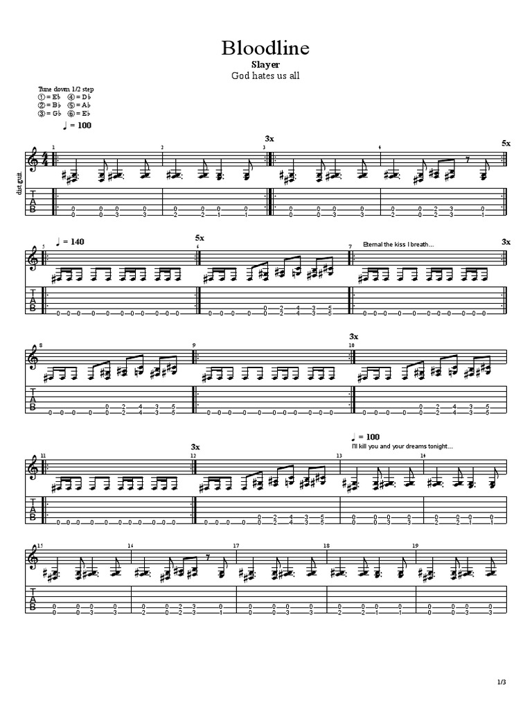 Slayer Bloodline Pdf