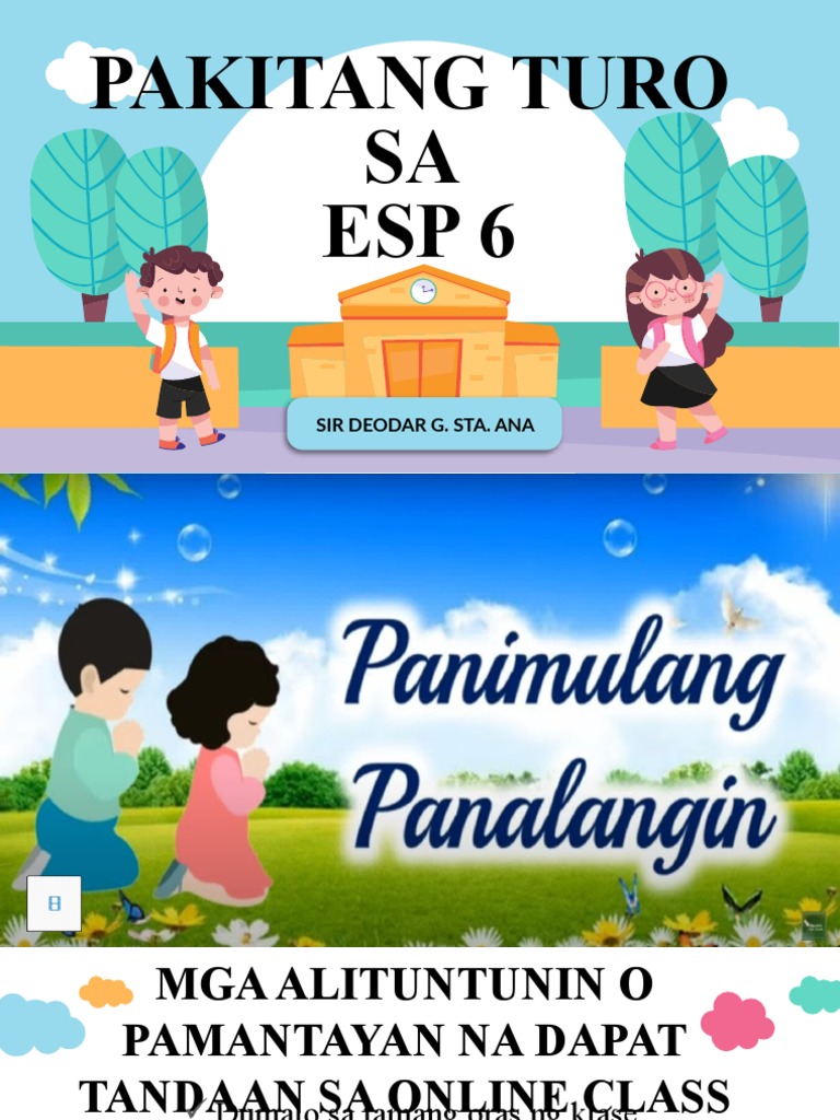 Grade 6 - Esp (2ND Quarter) | PDF | Self-Improvement