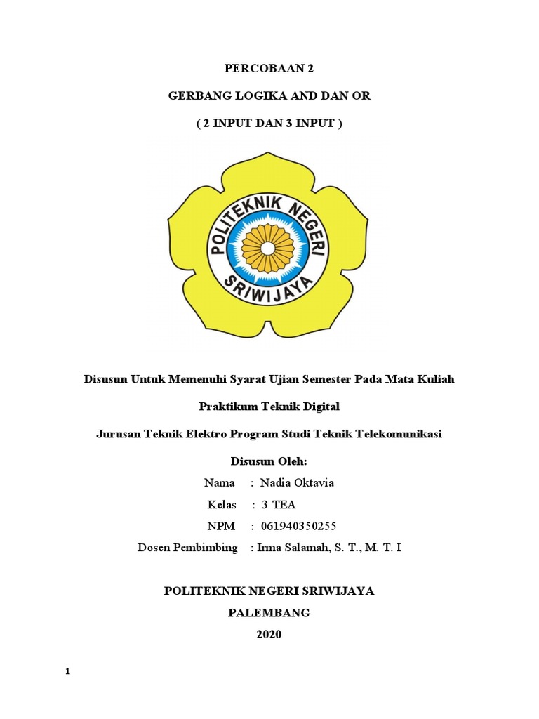 Nadia Oktavia 3 Tea (Laporan Perc. 2 Siap Kumpul) | PDF