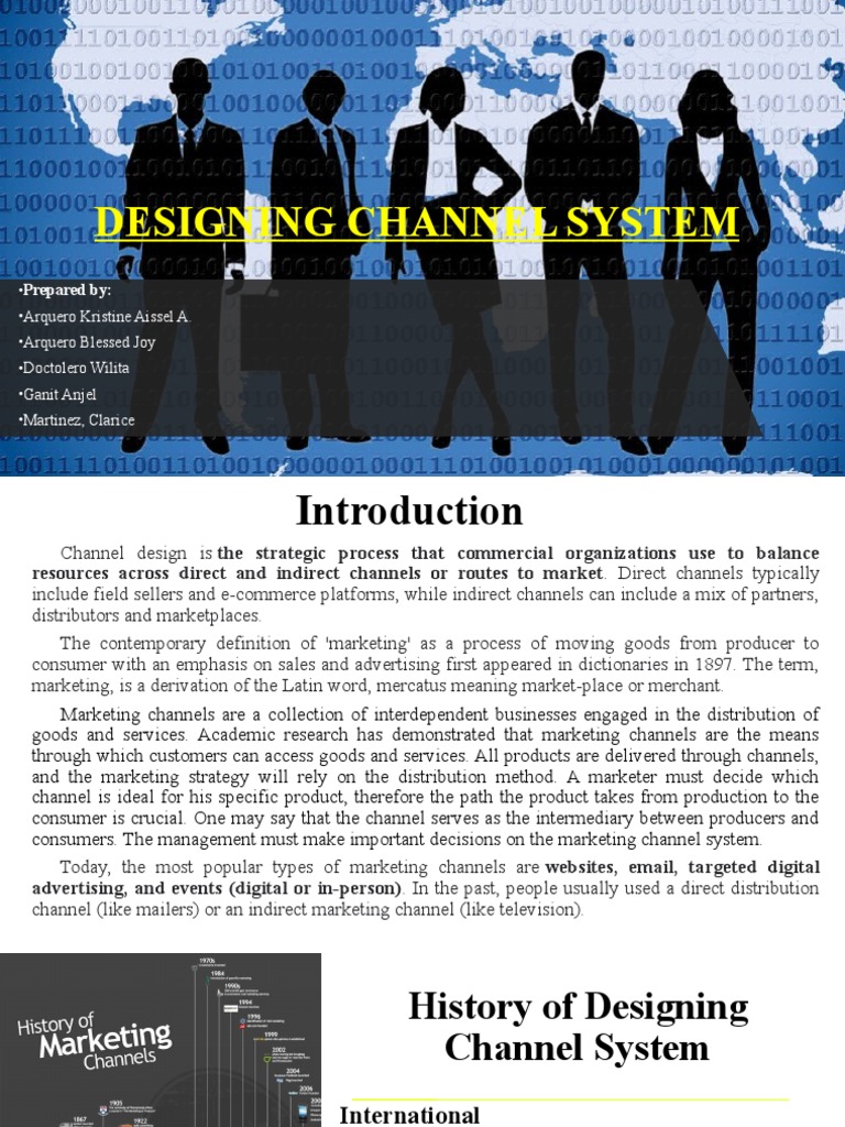 Designing Channel System | PDF | Marketing | Target Audience