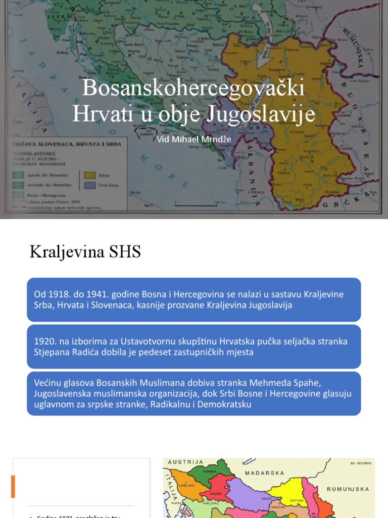 Bosanskohercegovački Hrvati U Obje Jugoslavije | PDF