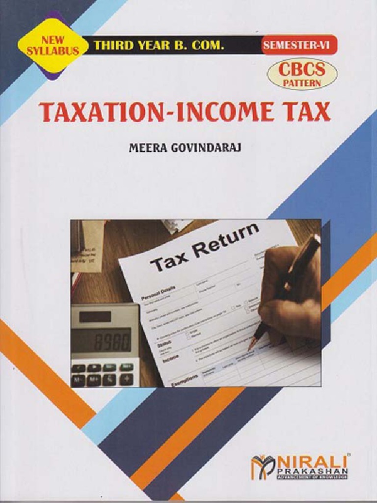Taxation Semester VI T. Y. B. Com | PDF | Taxes | Income Tax