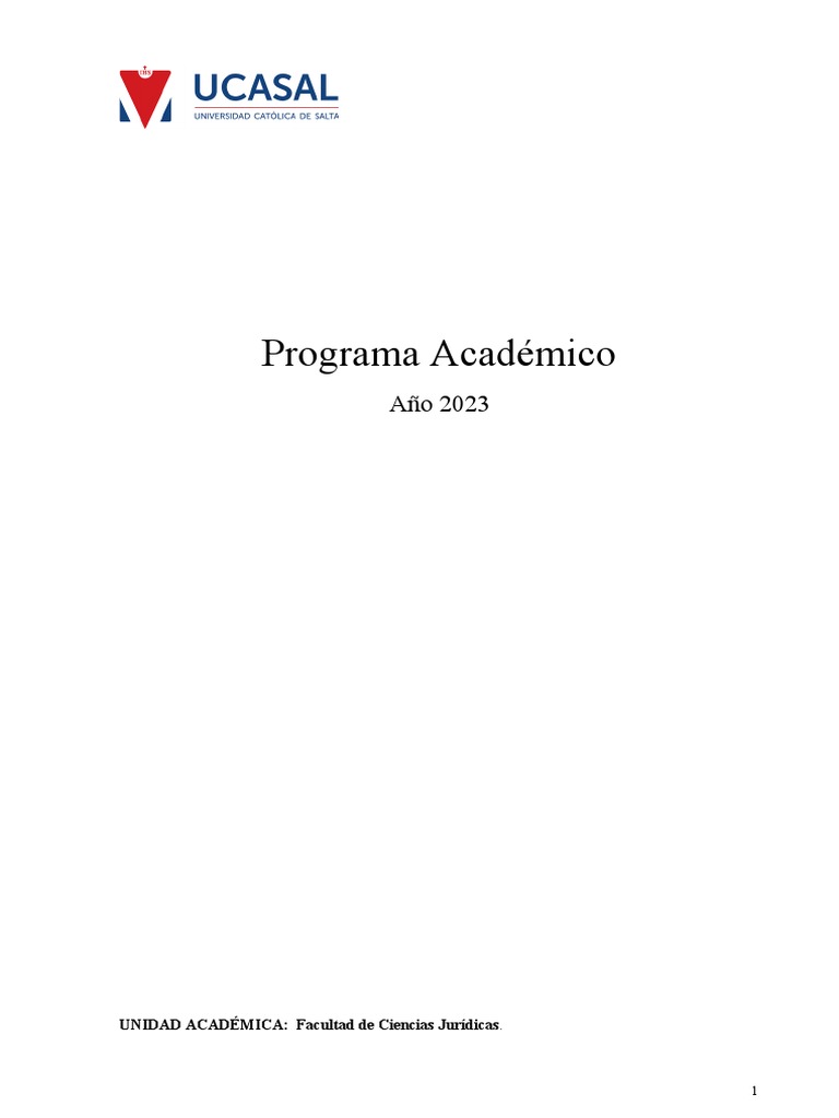 Programa Seminario I 2023 | PDF | Deuda | Economias