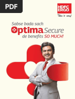 Optima Secure Brochure | PDF | Insurance | Deductible