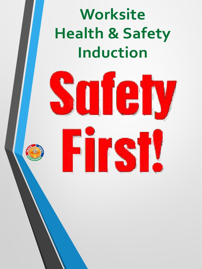 Worksite Safety Induction Powerpoint Presectation | PDF | Housekeeping ...