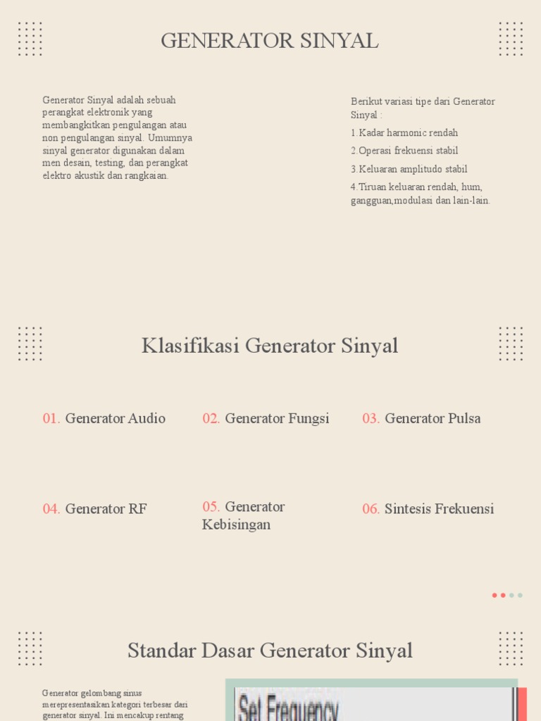 Generator Sinyal | PDF