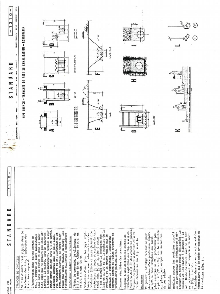 Schéma standard d'un reseau AEP | PDF