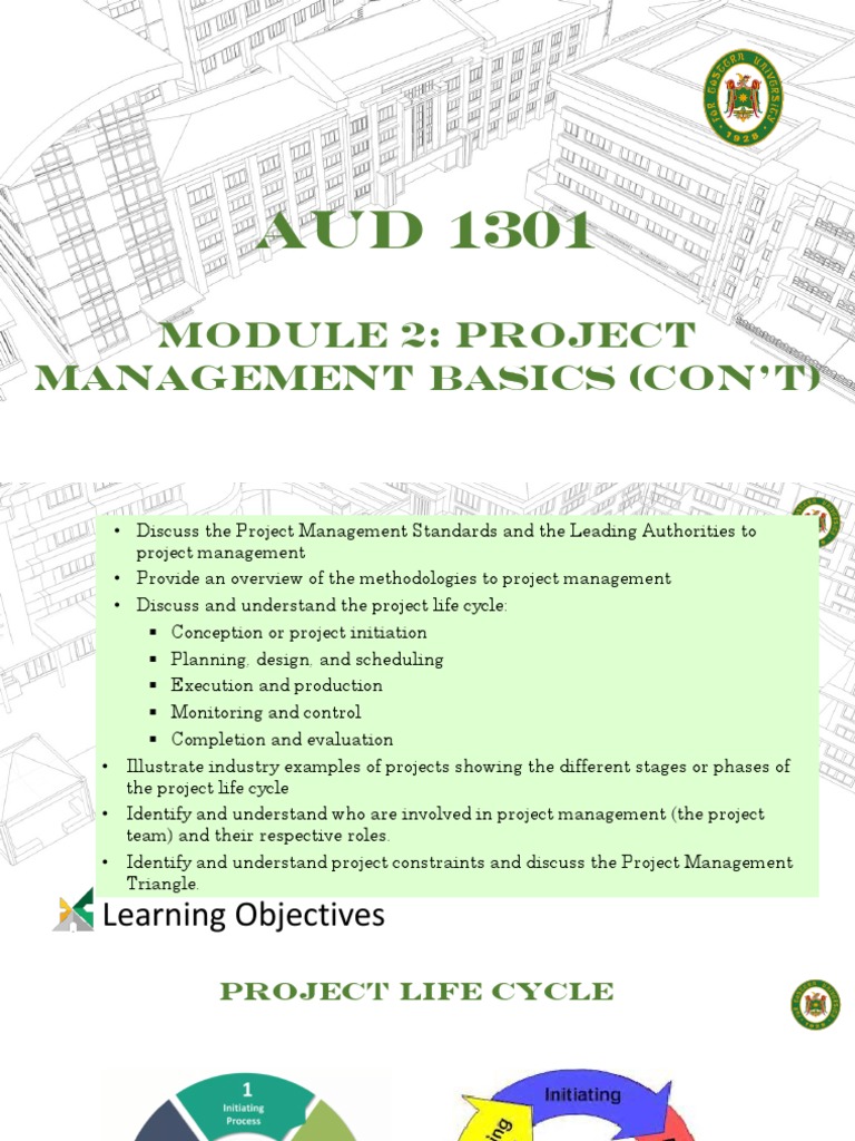 Module 2 - Project Management Basics (Con't) (1) | PDF | Project ...