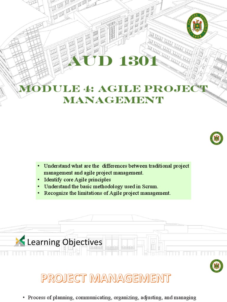 Module 4 - Agile Project Management | PDF | Scrum (Software Development) | Agile Software ...