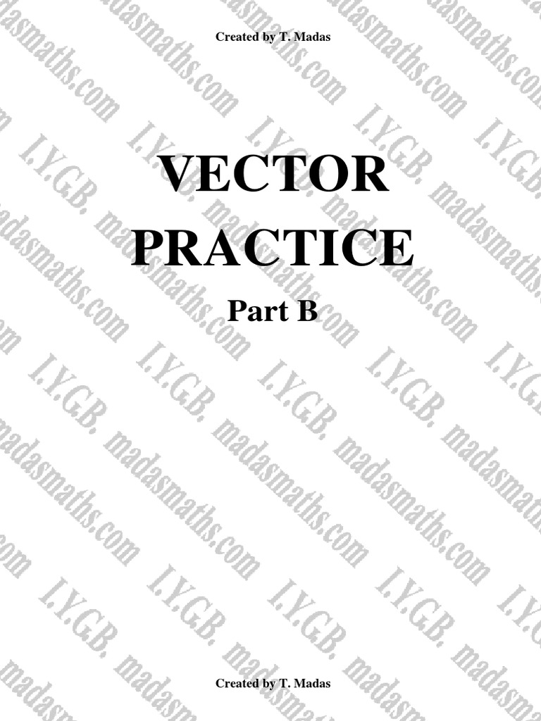Microsoft Word - Vectors Practice Part B | PDF