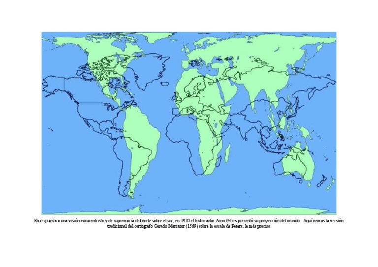 Mapa Arno Peters | PDF