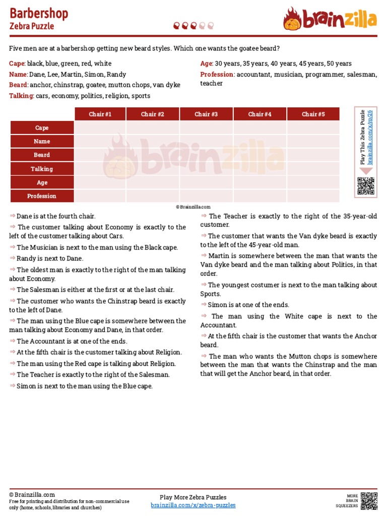 Barbershop | PDF | Facial Hair | Beard