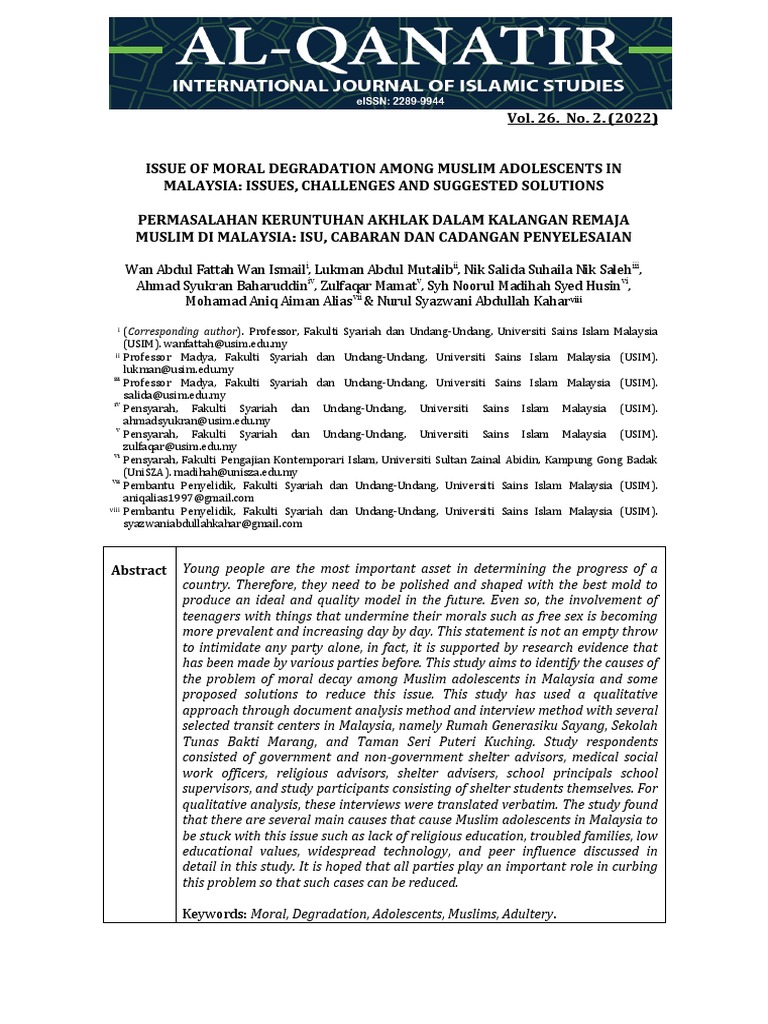 434-Article Text-1449-1-10-20220624 | PDF | Islamic Jurisprudence ...