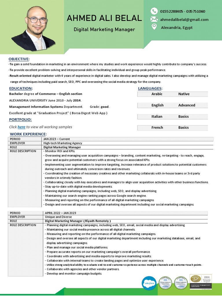Digital Marketing AHMED BELAL | PDF