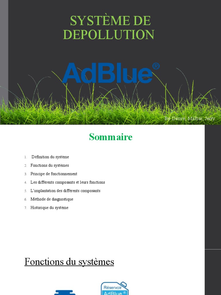 Système AdBlue | PDF