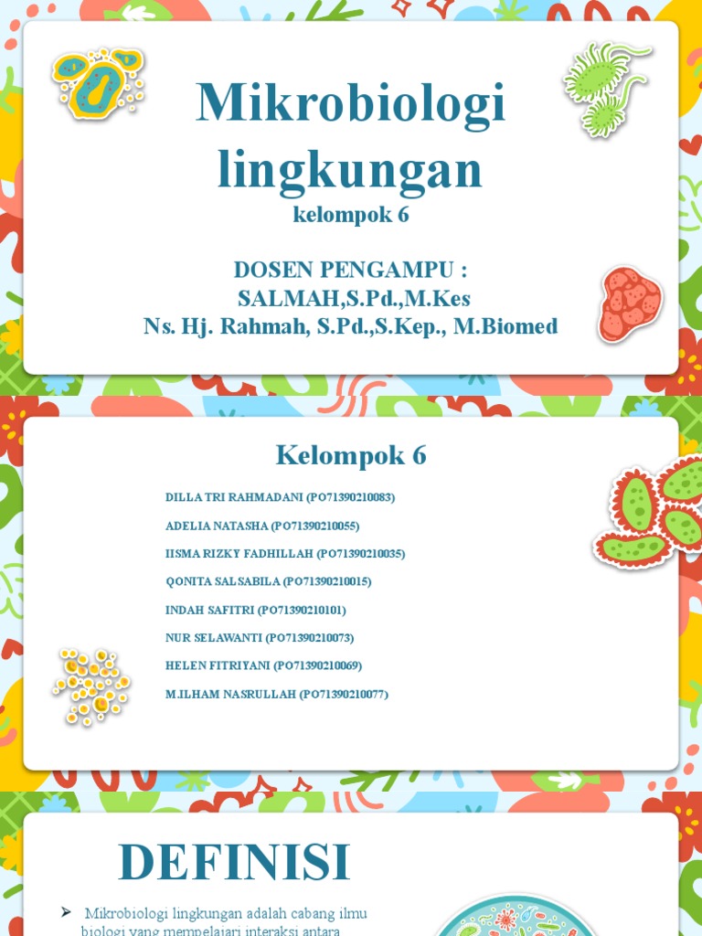 Mikrobiologi Lingkungan | PDF