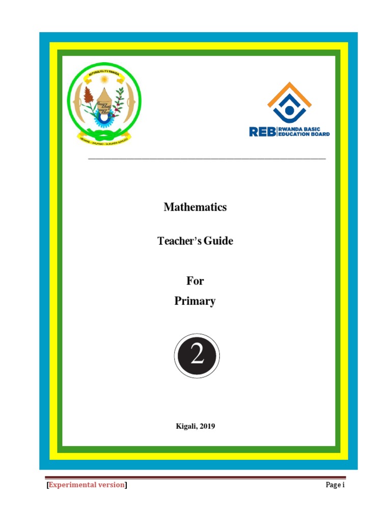 p2 Math TG (Adapted) | PDF | Learning | Teachers