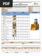 FC 4.1.21 - Dumper Checklist Form | PDF