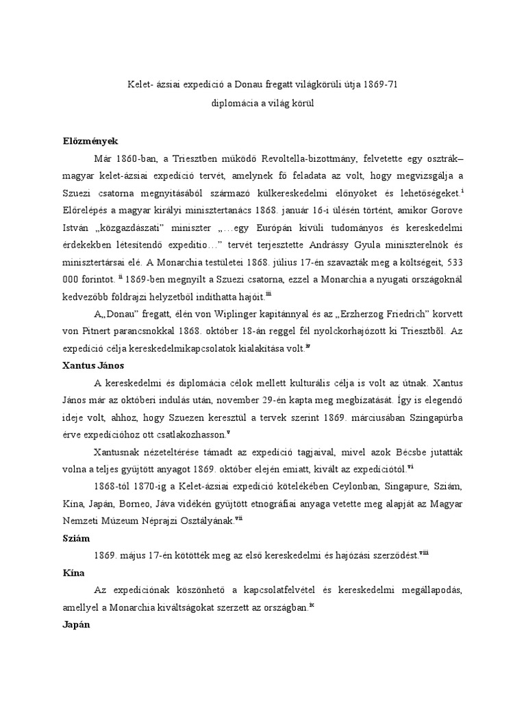 Kelet Ázsiai Expedícó | PDF