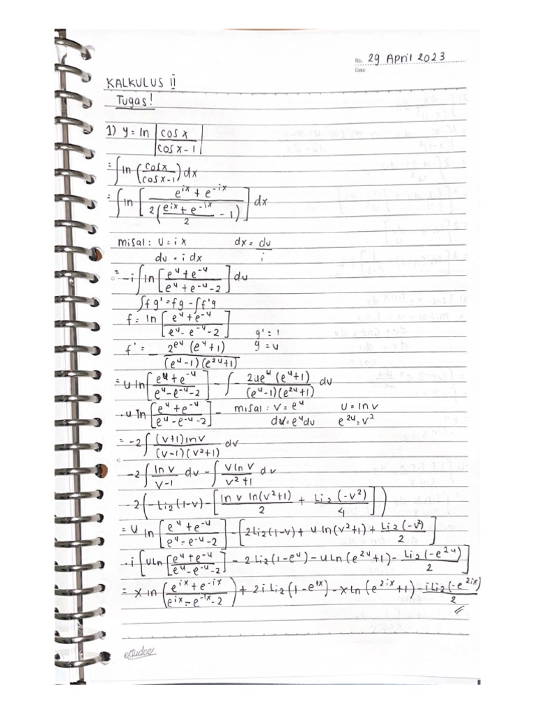Tugas Kalkulus 2 - Alisya Sulifianti | PDF