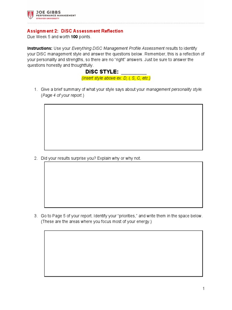 JGR100 Assignment2 Worksheet | PDF
