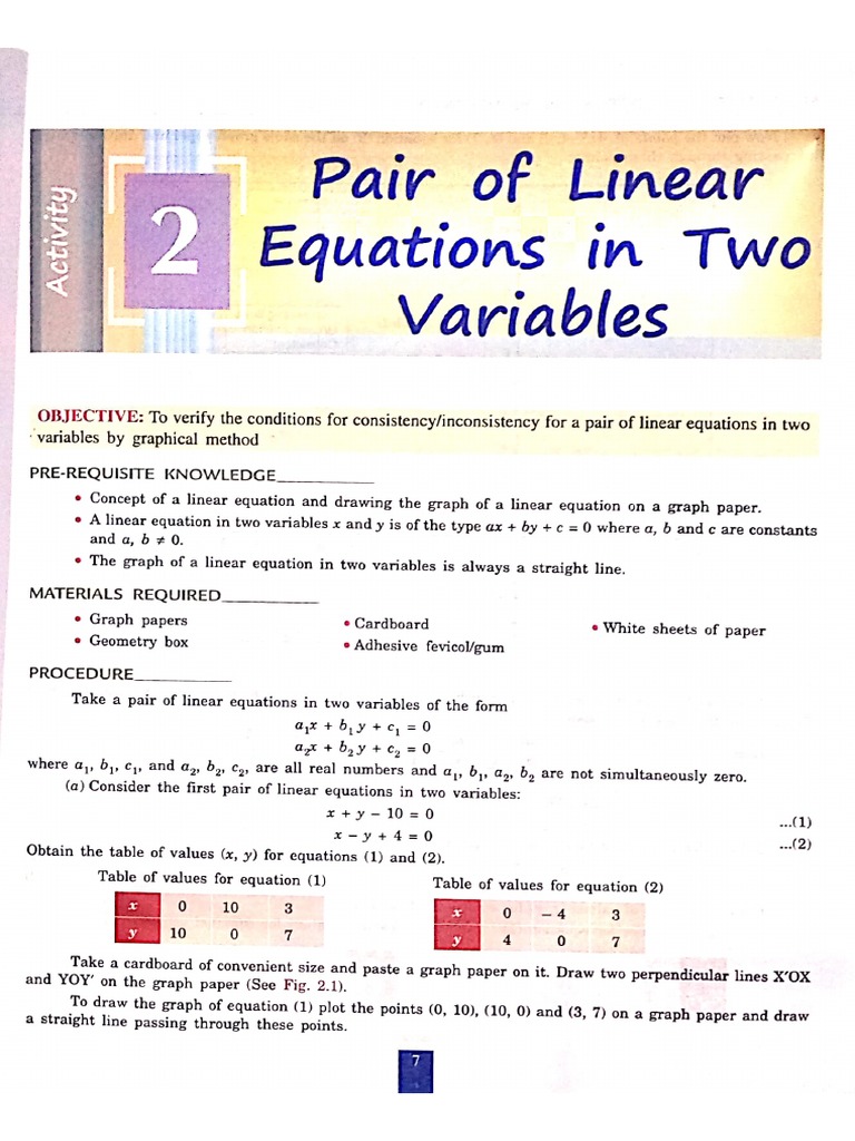 Class 10th Board Activity | PDF