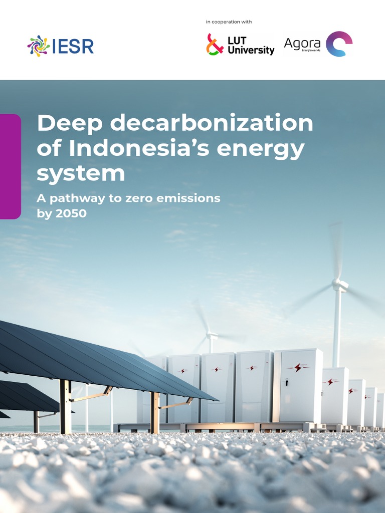 IESR Deep Decarbonization Indonesia | PDF | Renewable Energy | Solar Power