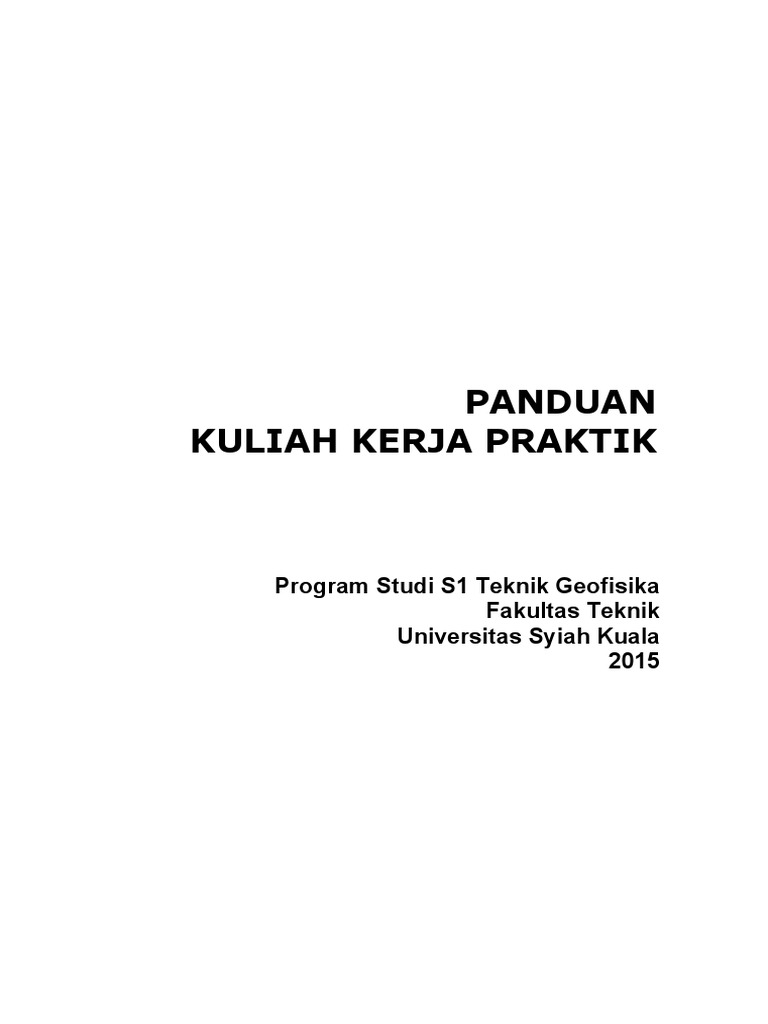 Panduan KKP | PDF