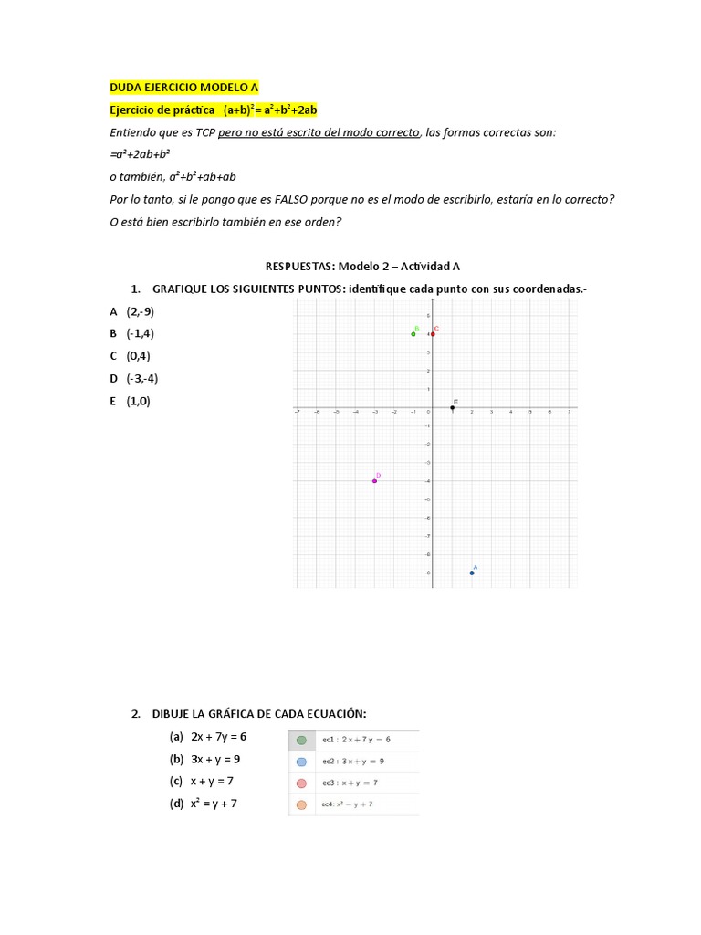 Practica Geogebra | PDF