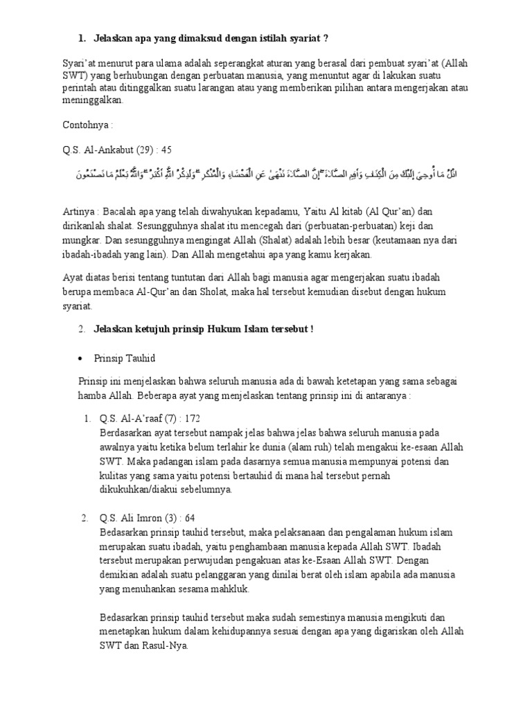 Diskusi 4 (Pendidikan Agama Islam) | PDF