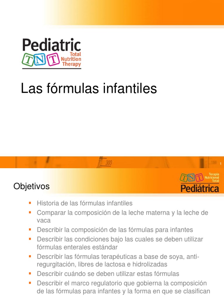 Las Formulas Infantiles | PDF | Leche | Nutrientes
