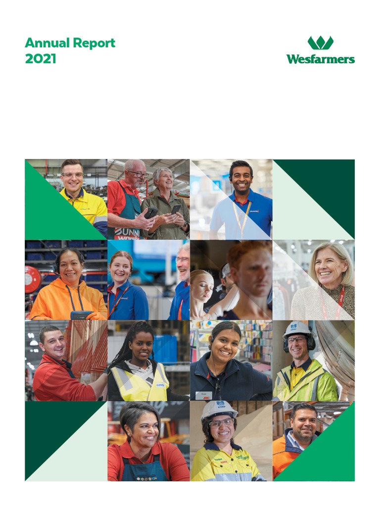 2021 Wesfarmers Annual Report | PDF